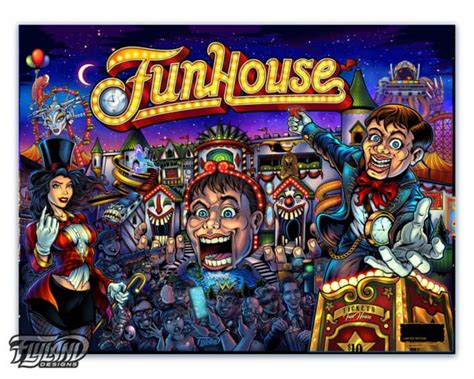 Funhouse 18 X 24 Art Print Flyland Designs Freelance Illustration
