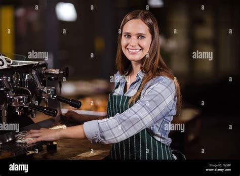 Cleaning Coffee Machine Hi Res Stock Photography And Images Alamy