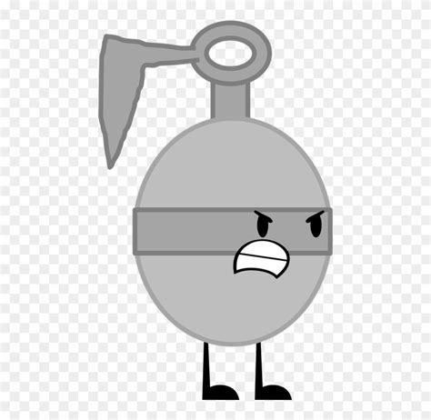 Grenade Clipart Bfdi Cartoon Png Download 1139606 Pinclipart