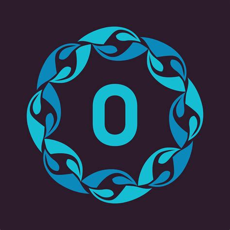 Circle Letter O Logo Vector Vector Art At Vecteezy