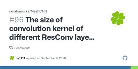The Size Of Convolution Kernel Of Different ResConv Layers In MeshCNN