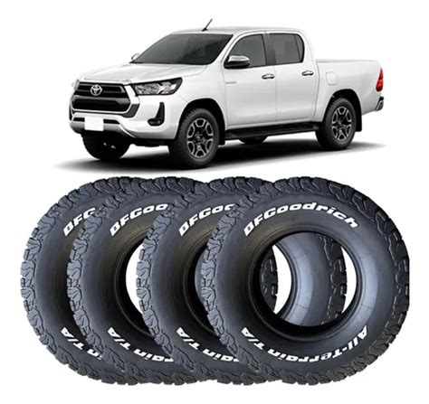 4 Pneus Remold Bf Goodrich 265x60x18 Toyota Hilux Moderna MercadoLivre
