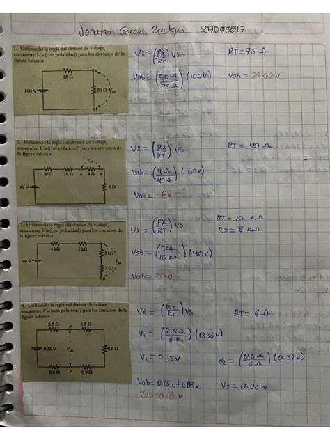 Divisor De Voltaje Pdf