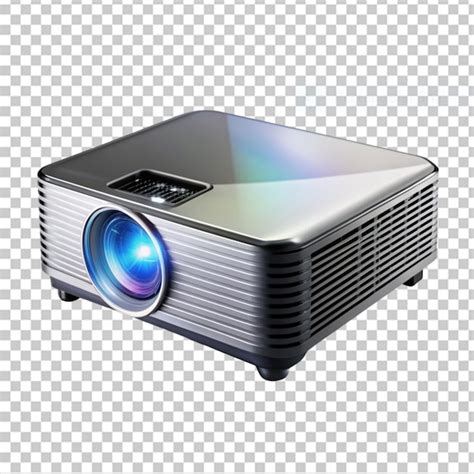 Premium Psd Portable Projector With Holographic Display On