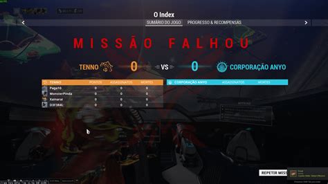 Index Bug We Win But We Lose V We Was Playing At Medium Risk And Won With 52 Points Rwarframe