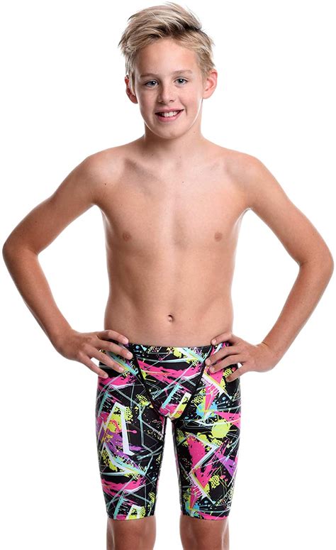Flow Funky Swim Jammers Bañador Jammer En Niños Tamaño 24 A 30 Con
