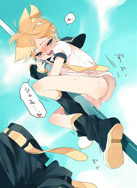 Kagamine Len Vocaloid Drawn By Amezawakoma Danbooru