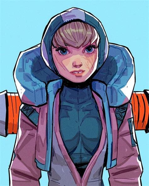 Wattson By Dave Cavedraws Apex Legends Illustration Art Digital