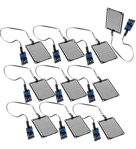 10 Piezas De Modulo Yl 83 Sensor Gotas De Lluvia Arduino Pic Mercadolibre