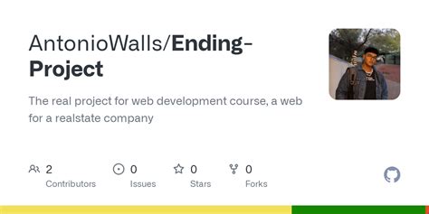 GitHub AntonioWalls Ending Project The Real Project For Web Development Course A Web For A