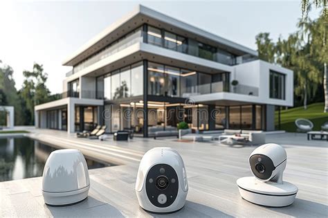 Remote Monitoring With A Digital Alarm System Uses Dual Cameras And Loud Crime Signaling For