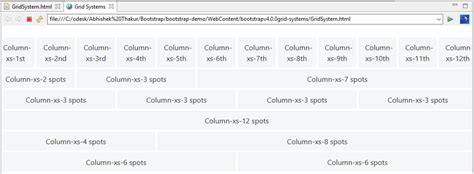 Learn About Grid Tier System And Breakpoint Features Of Bootstrapv4
