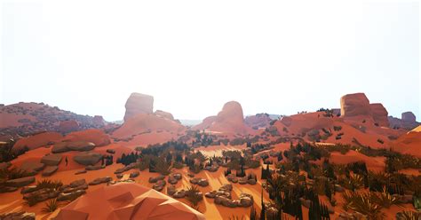 Low Poly Ariddesert Environment 3d Landscapes Unity Asset Store