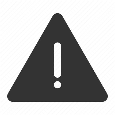 Alert Exclamation Mark Wrong Icon