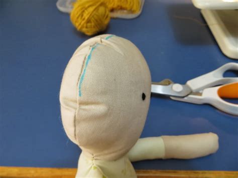 The Project Lady Fast And Easy Way To Make Doll Hair With Yarn