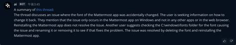 Mattermost AI Pluginを試してみた
