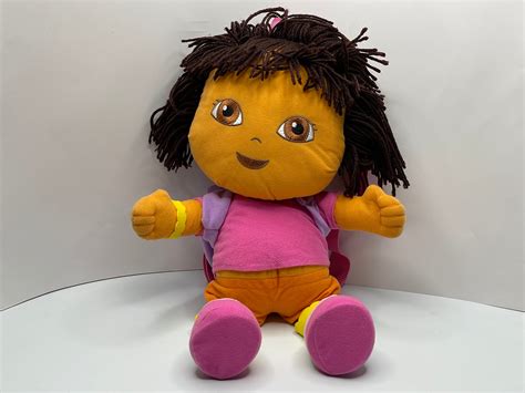 Dora The Explorer Doll With Backpack Plush Etsy