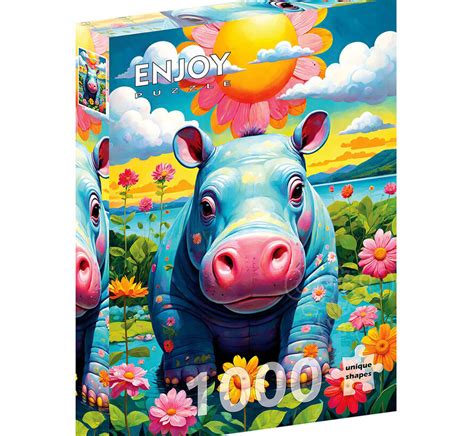 Enjoy Sunny Hippo Puzzle 1000pcs Puzzles Canada