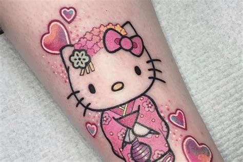 Bilder Von Hello Kitty Tattoos Hello Kitty Tattoo I Really Love This