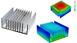 Heat Sink Thermal Analysis In Solidworks Simulation Solidworks And