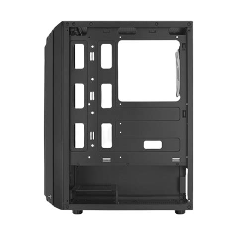 เคสคอมพิวเตอร์ Aerocool Computer Case Atx Case Bionic Black