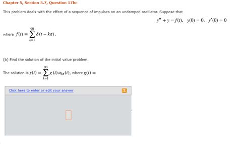 Solved Chapter Section Question Bc This Problem Chegg Com