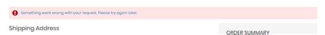 error magento 2 3 4 at checkout something went wrong with your