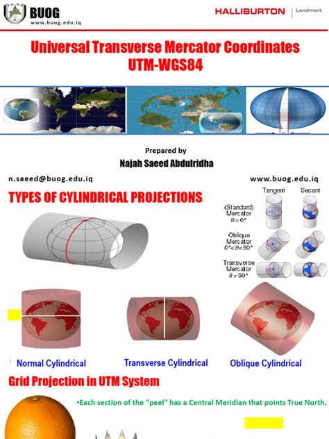 1 Universal Transverse Mercator Utm Coordinates Unlocked Pdf