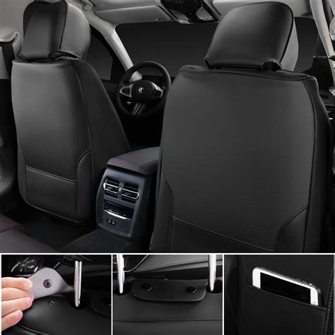 Snapklik CAR PASS Nappa Leather Holographic Laser Car Seat Covers