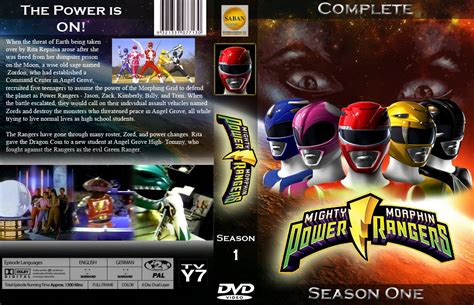 Mighty Morphin Power Rangers Season 1 Movie Covers