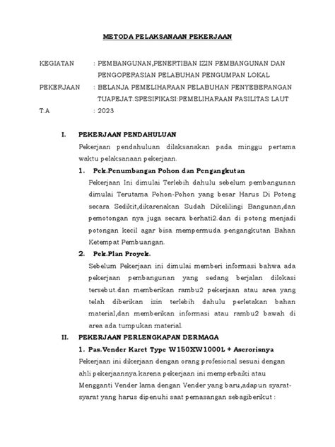 Metode Kerja Ok Pdf
