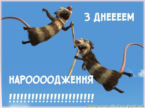 З днем народження другу прикольна ⋆ другу ⋆ Картинки листівки