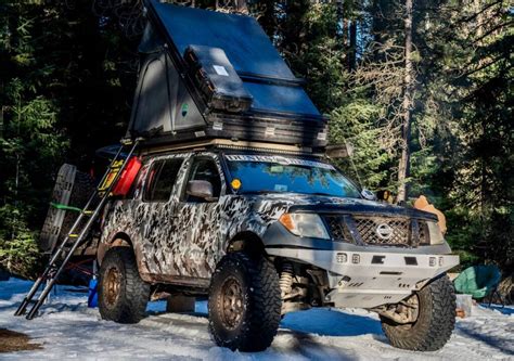 Nissan Pathfinder Overland Build On 35s With Titan Swap And 6 Lift