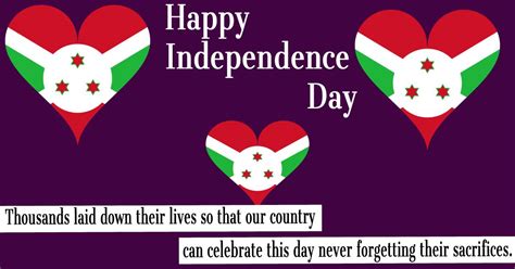 Best Burundi Independence Day Messages In