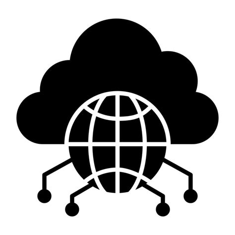 Conceptualizing Solid Design Icon Of Cloud Browser 19572378 Vector Art At Vecteezy