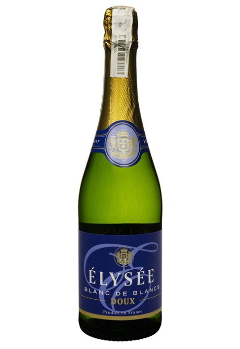 Купити Elysee Blanc De Blancs Doux Біле Солодке 075 л в Україні за кращою ціною Alcomag
