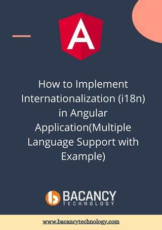 How To Implement Internationalization I18n In Angular Application
