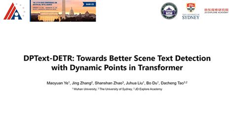 underline dptext detr towards better scene text detection with