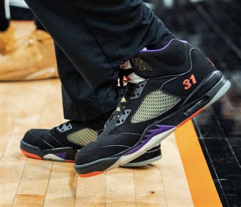 Devin Booker Ts Shawn Marion His Air Jordan 5 Suns Pe