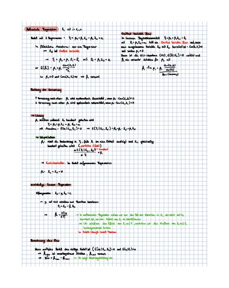 Multivariate Regression Analysis Omitted Variable Bias Course Code X