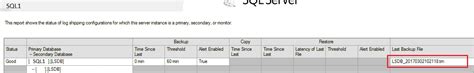 step by step logshipping configuration sqlservercentral