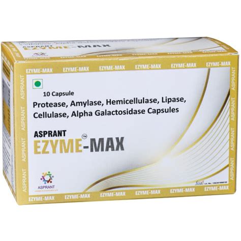 Buy Ezyme Max 10 Capsules Online At The Best Price Sastasundar