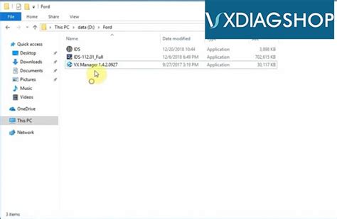 How To Install VXDIAG Ford IDS V Software Without VMware VXdiagshop Com