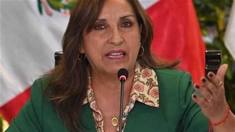 رئيسة البيرو تُطالب المحتجين فى ليما بالسلمية والهدوء