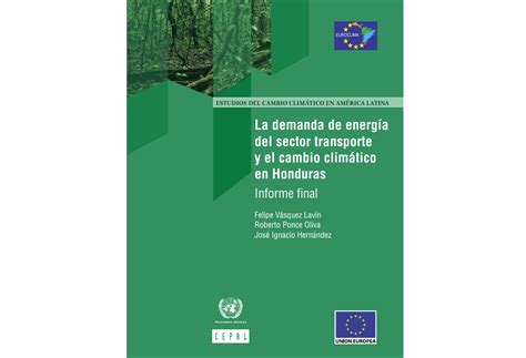 La demanda de energía del sector transporte y el cambio climático en