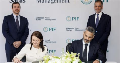 Pif Goldman Sachs Sign Mou On Investment In Saudi Arabia Gcc Eye Of