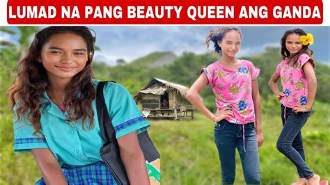 Dalagitang Katutubo Mala Beauty Queen Ang Ganda Dose Anyos Pa Lang Nag
