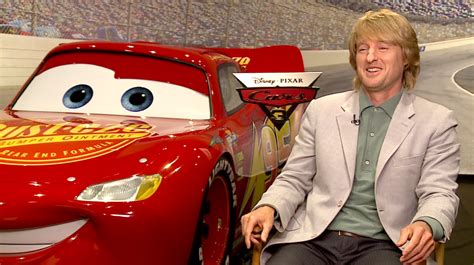 PCheng Photography Movies Owen Wilson Speaks For Lightning McQueen In
