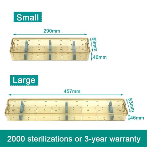 Plastic Endoscope Sterilization Box Tray Case Endoscope Silicagel