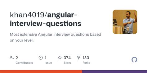 GitHub Khan Angular Interview Questions Most Extensive Angular Interview Questions Based